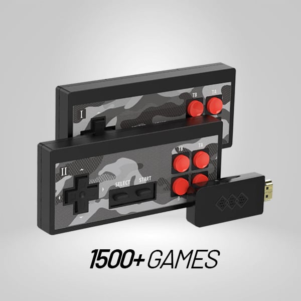 THE 8-BITSTICK – 1500+ games incl. – 8bitstick – Plug and Play to your ...